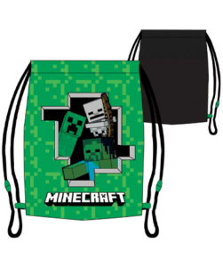 Minecraft creeper sportstaske [1-2 Dages Fragt Til 29,-]